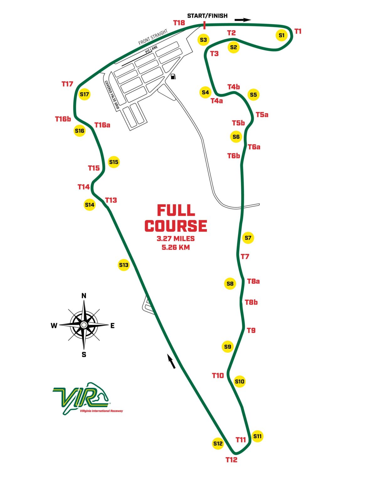 Configurations - Virginia International Raceway