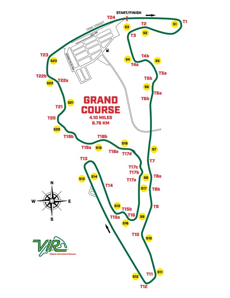 Configurations - Virginia International Raceway