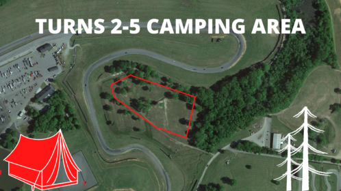 Tent Camping Area Opens At Turns 2-5 - Virginia International Raceway