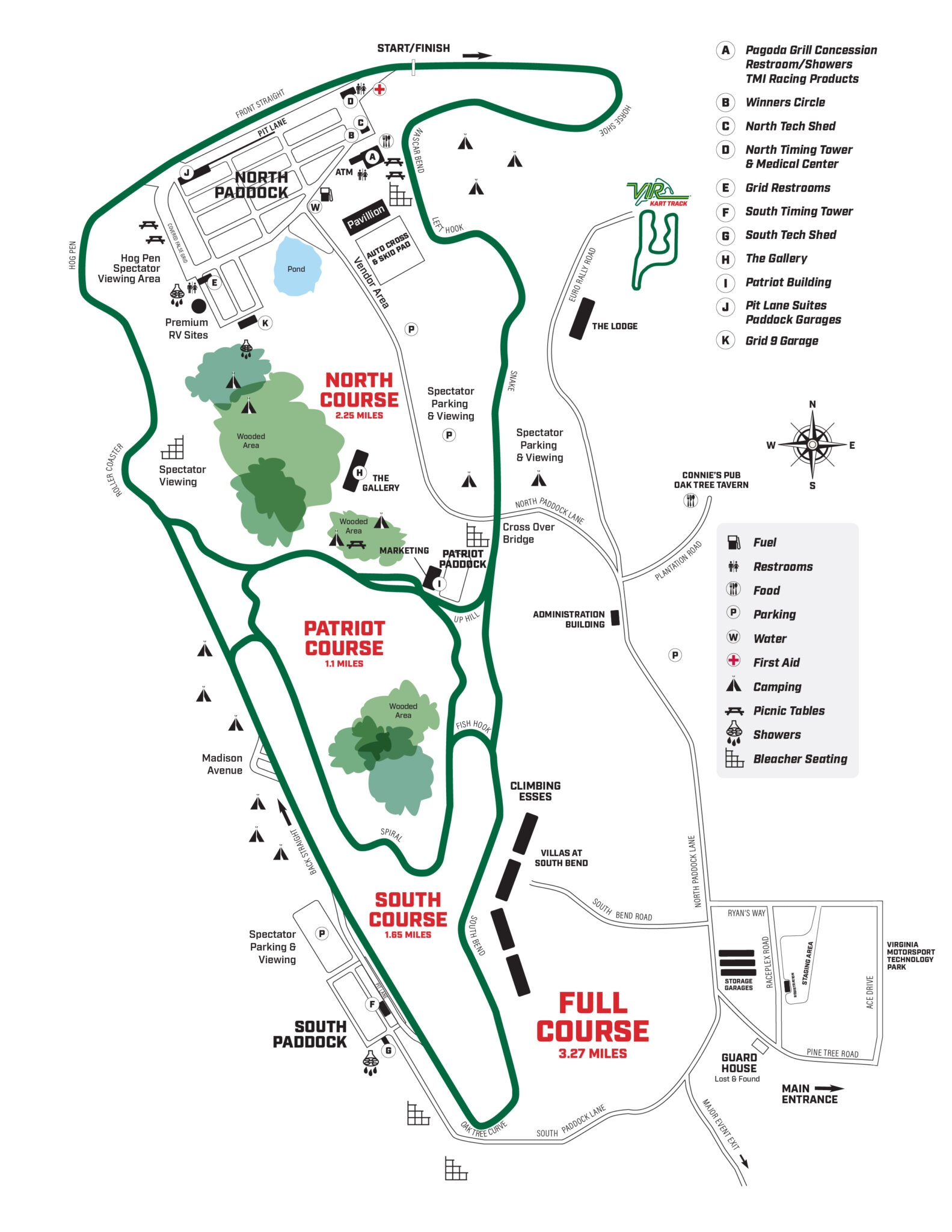 Configurations - Virginia International Raceway